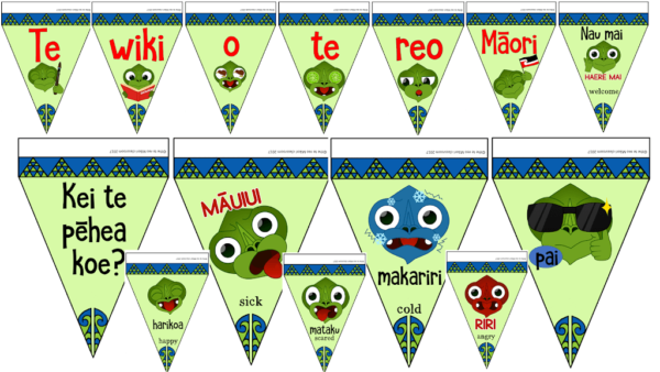 Te Wiki advertiser:Emoji Tiki! - The Te Reo Māori Classroom