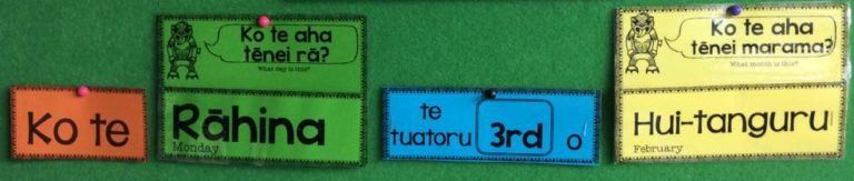 Te Reo Māori Days, Months and Dates - The Te Reo Māori Classroom