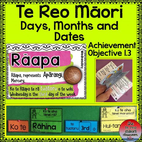 Te Reo at Home-Colour Flip Books - The Te Reo Māori Classroom