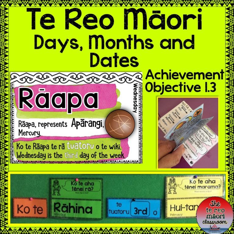 Te Reo Māori: Classroom Phrases - The Te Reo Māori Classroom