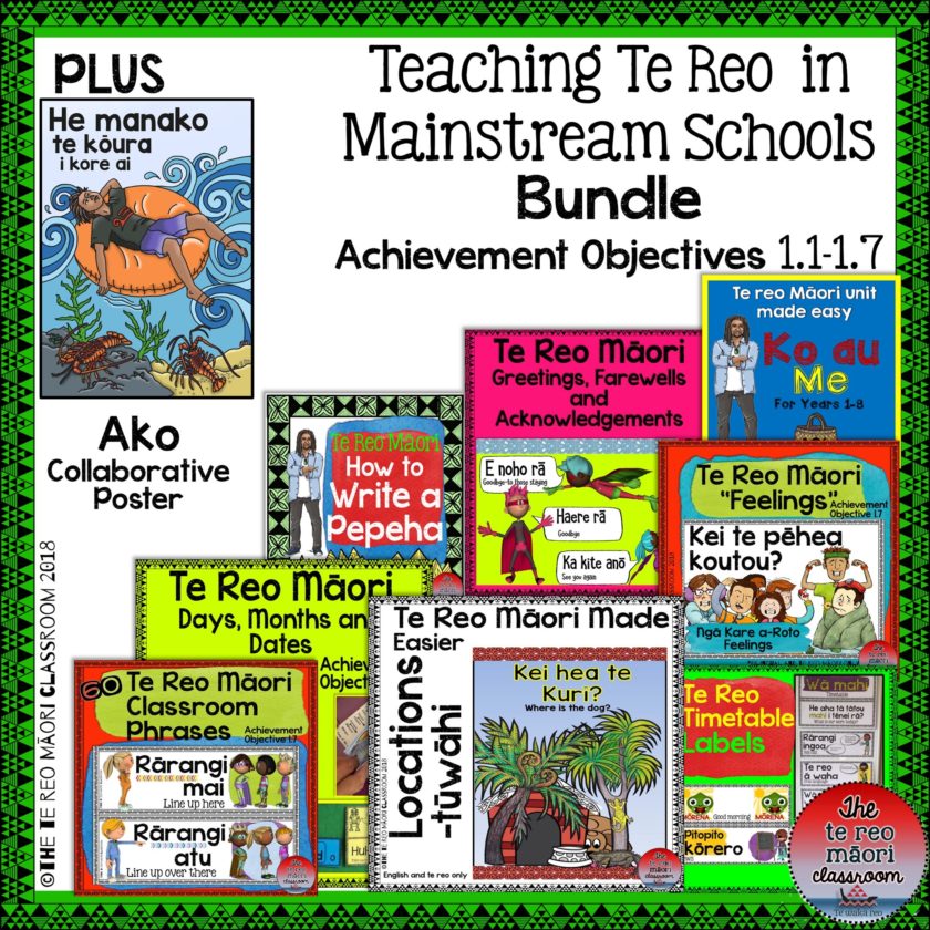 Te Reo Māori: Feelings-Ngā Kare ā- Roto - The Te Reo Māori Classroom