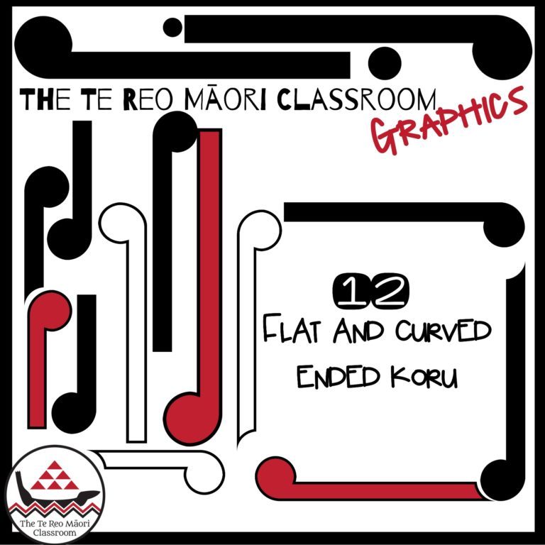 Koru Rectangular Frames-Design Your Own - The Te Reo Māori Classroom
