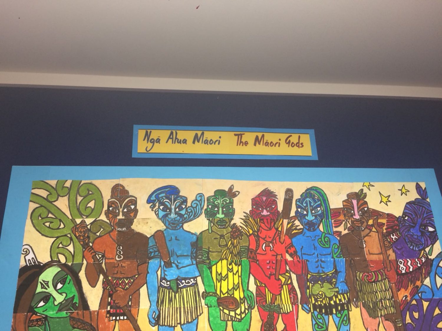Ngā Atua Māori-The Māori Gods Collaborative Poster - The Te Reo Māori Classroom