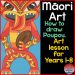Māori Art-How to Draw Poupou (in a few simple steps) - The Te Reo Māori ...