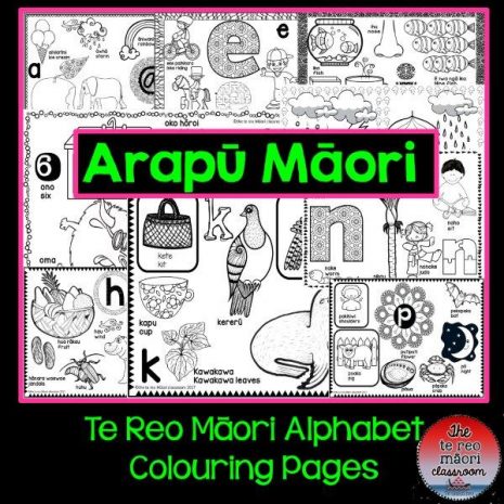 Māori Alphabet Resource Bundle - The Te Reo Māori Classroom