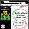 Koru Speech Bubbles - The Te Reo Māori Classroom