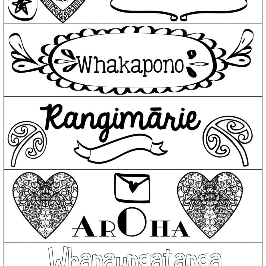 Te Reo Māori Values and Virtues Paper Chains - The Te Reo Māori Classroom