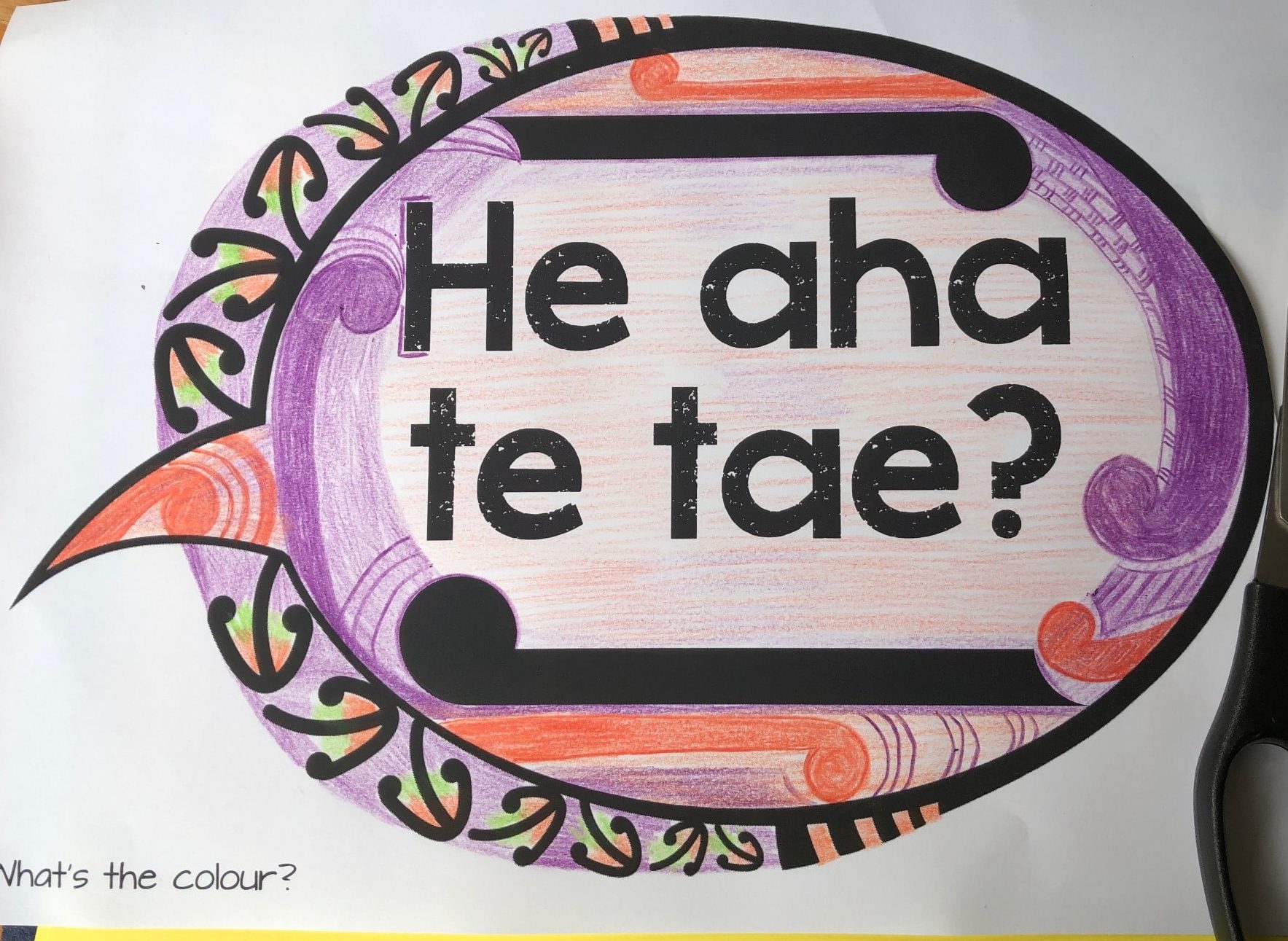 Te Reo Colour Charts - The Te Reo Māori Classroom