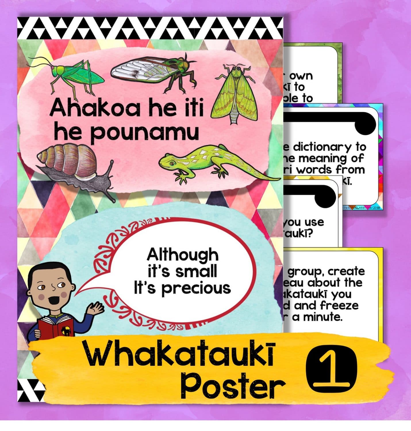 Whakataukī Poster 01 - The Te Reo Māori Classroom