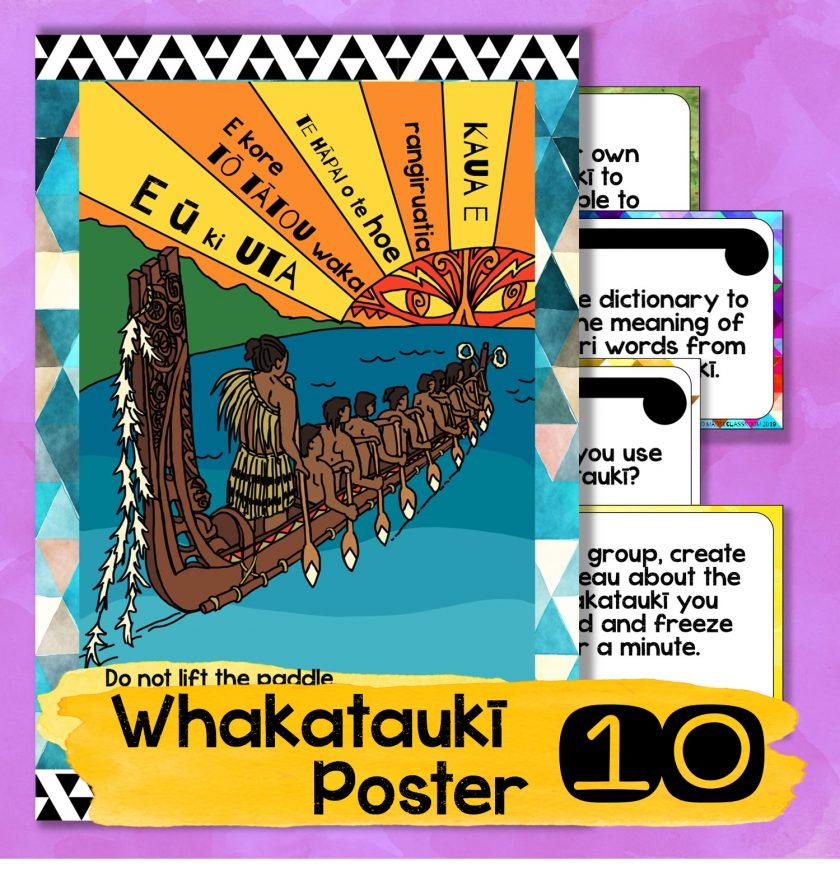 Whakataukī Poster 10 - The Te Reo Māori Classroom