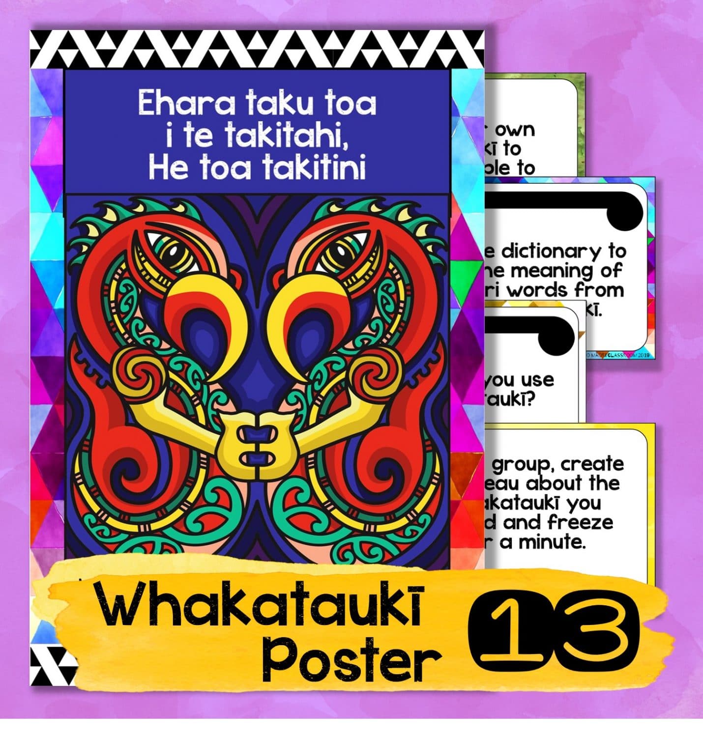Whakataukī Poster 13 - The Te Reo Māori Classroom