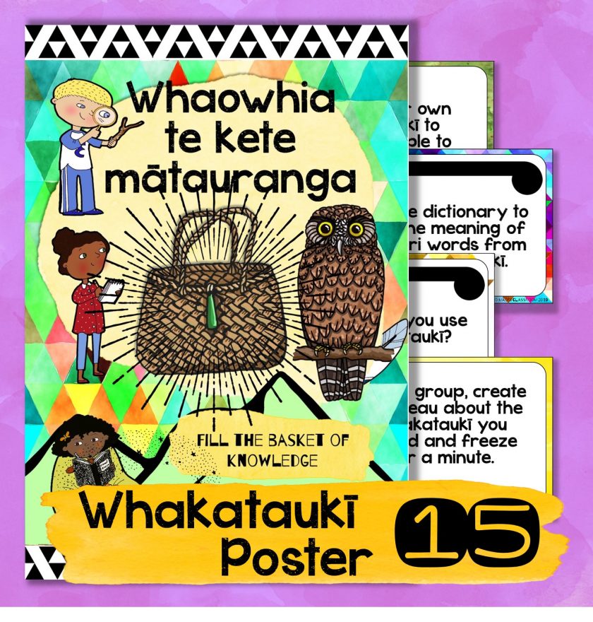 Whakataukī Poster 15 - The Te Reo Māori Classroom