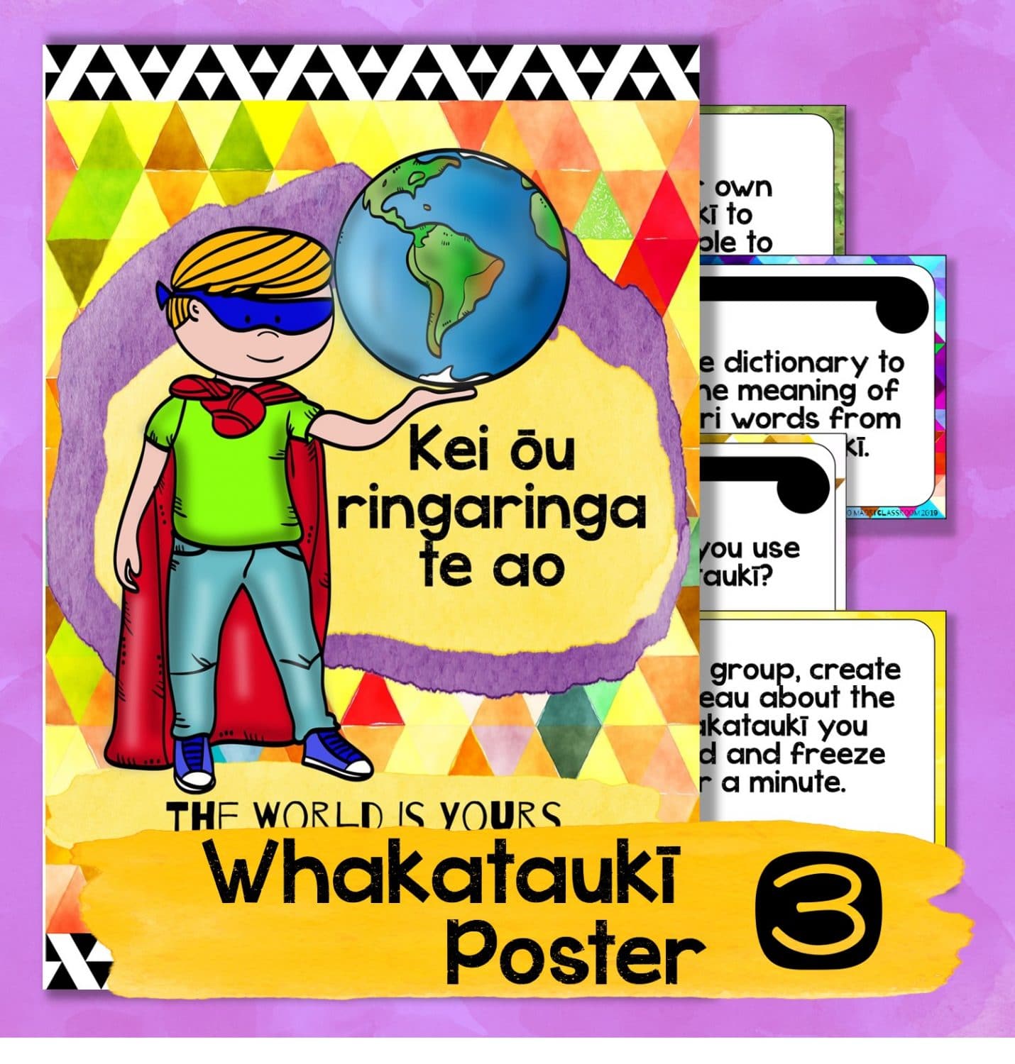 Whakataukī Poster 03 - The Te Reo Māori Classroom