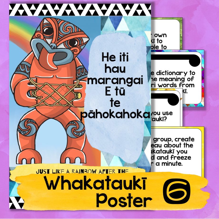 Whakataukī Poster 06 - The Te Reo Māori Classroom