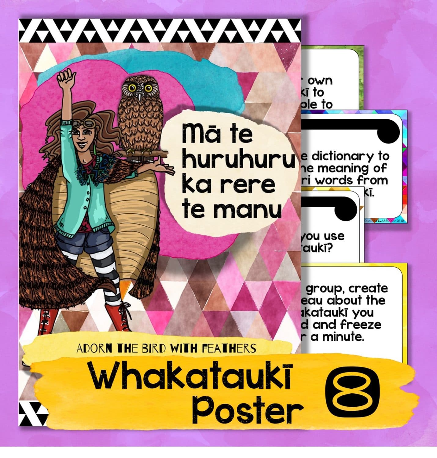 Whakataukī Poster 08 - The Te Reo Māori Classroom