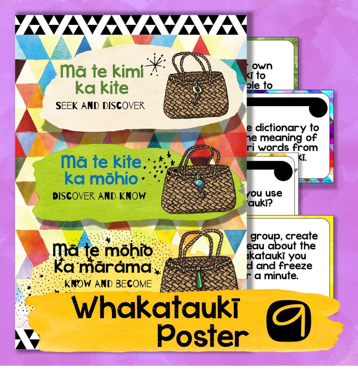 Whakataukī Poster 09 - The Te Reo Māori Classroom
