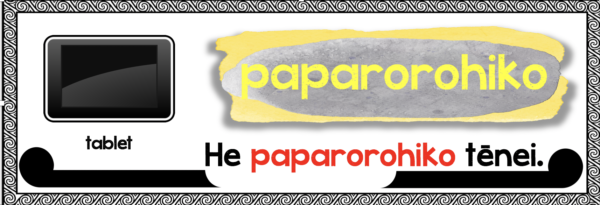 46 Te Reo CLASSROOM LABELS (with sentences) - The Te Reo Māori Classroom