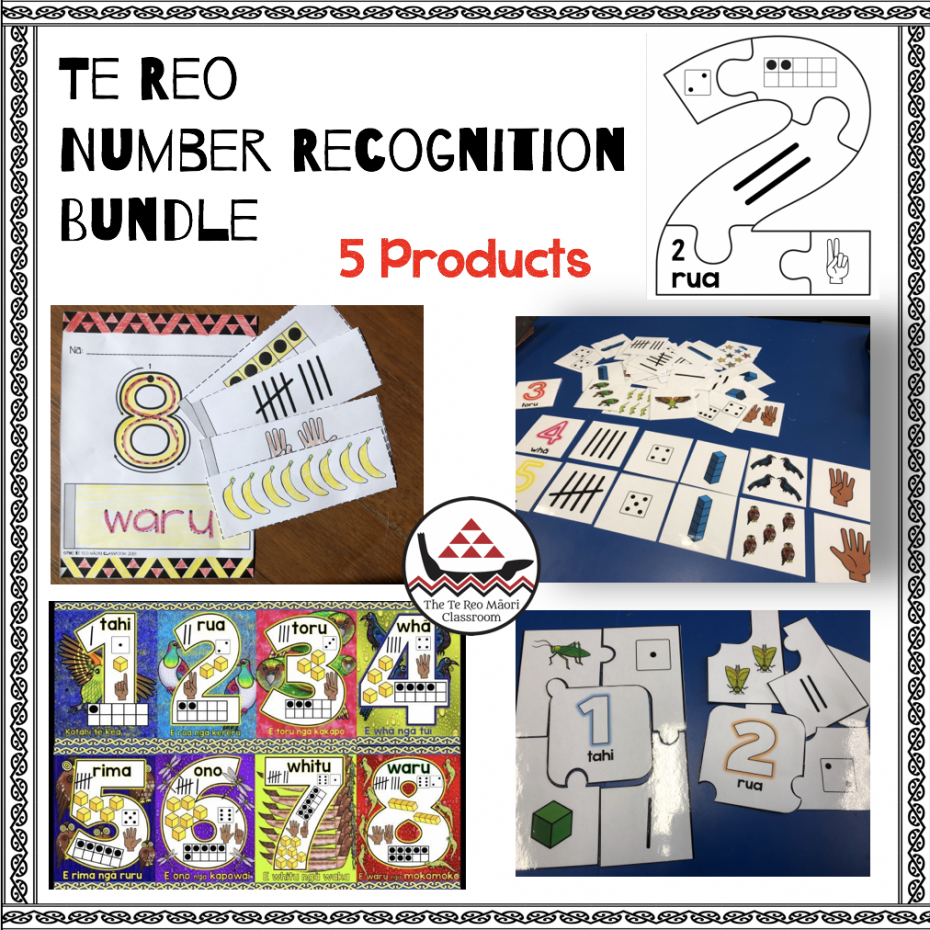 Te Reo Māori Number Recognition Bundle (5 Resources) - The Te Reo Māori ...