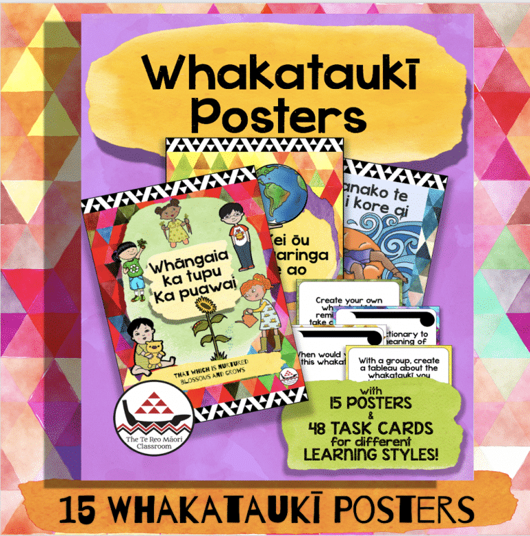 15 Whakatauki Posters Bundle - The Te Reo Māori Classroom