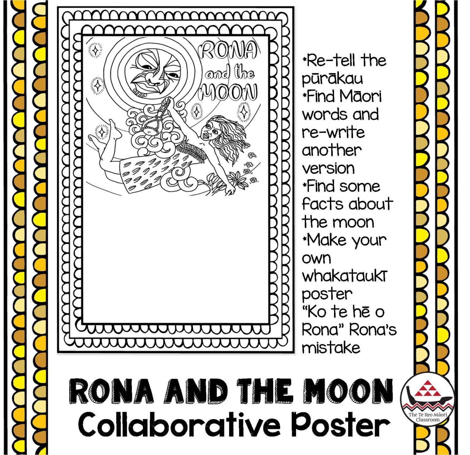 Rona and the Moon Collaborative - The Te Reo Māori Classroom
