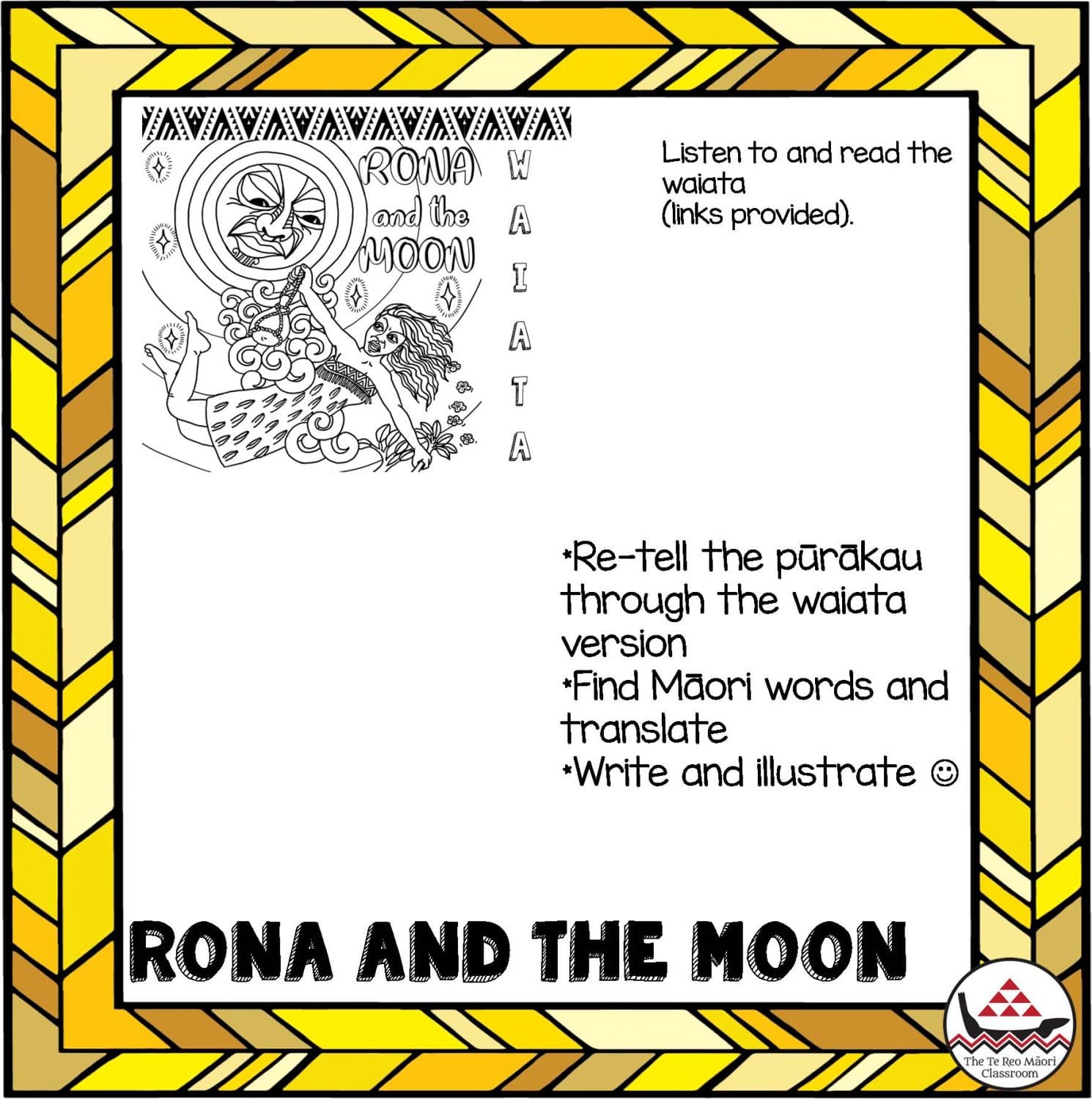 Rona and the Moon Collaborative - The Te Reo Māori Classroom