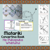 Matariki Concertina Book * He Pukapuka Whētuitui* - The Te Reo Māori ...