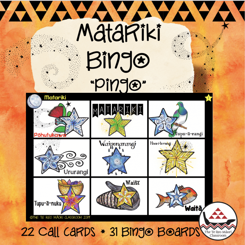Matariki Bingo - The Te Reo Māori Classroom