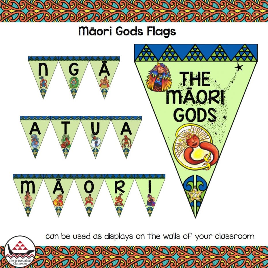 Māori Gods Resource Bundle - The Te Reo Māori Classroom