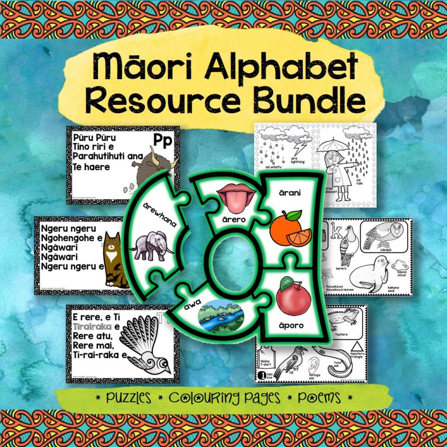 Māori Alphabet Resource Bundle - The Te Reo Māori Classroom