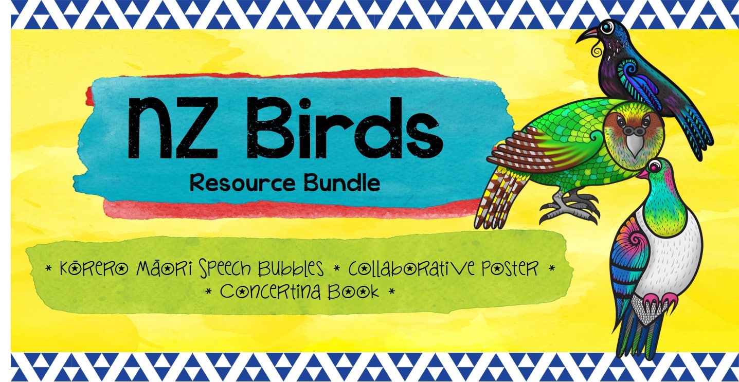 NZ Birds Resource Bundle - The Te Reo Māori Classroom