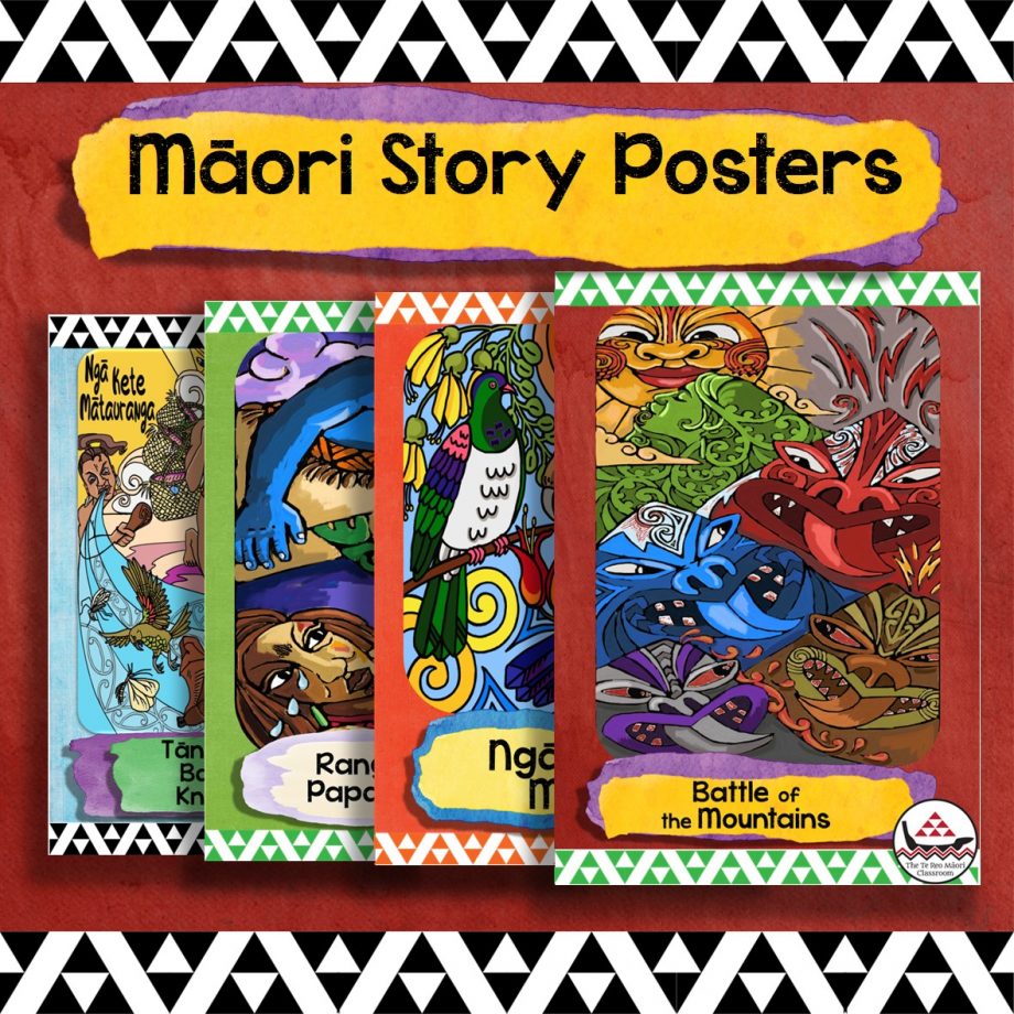 Māori Story Posters - The Te Reo Māori Classroom