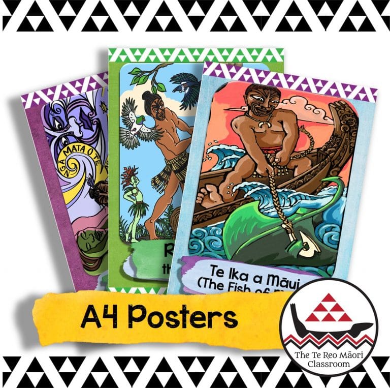 Māori Story Posters - The Te Reo Māori Classroom