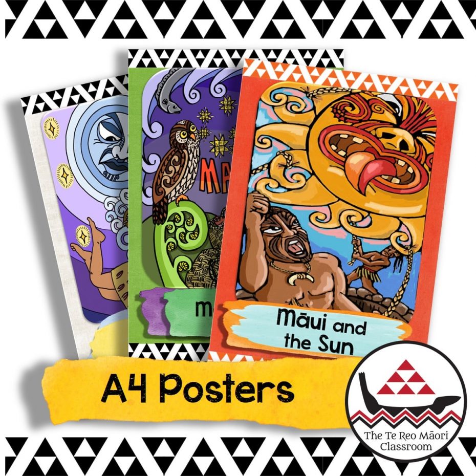 Māori Story Posters - The Te Reo Māori Classroom
