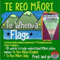 Te Wiki o Te Reo Māori Flags - The Te Reo Māori Classroom