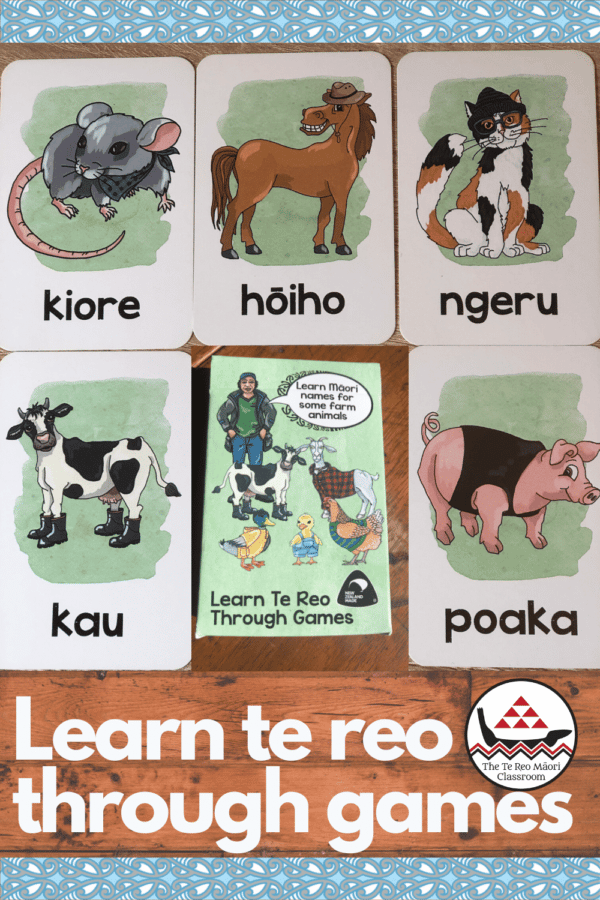 Te Reo Māori Card Games: Te Pāmu-The Farm - The Te Reo Māori Classroom