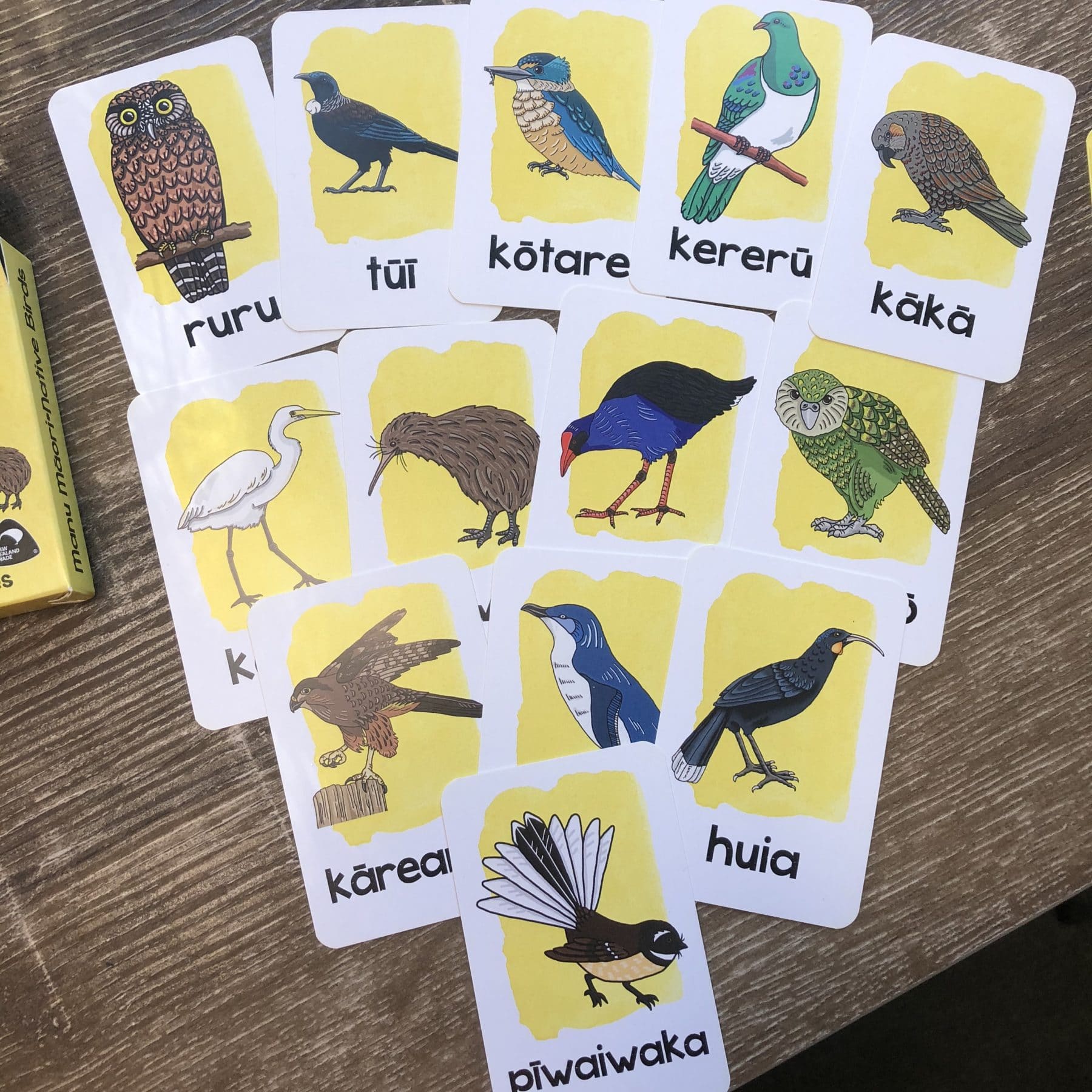 Te Reo Māori Card Games: Manu Māori-Native Birds - The Te Reo Māori ...