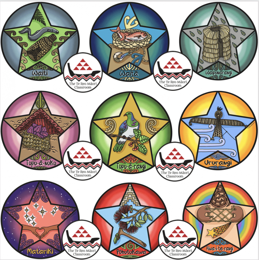 Matariki Magnets-Te Iwa o Matariki (Sold out) - The Te Reo Māori Classroom