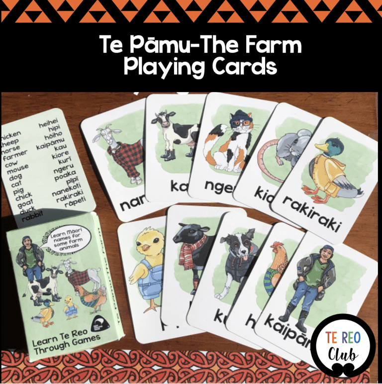 Te Reo Māori Playing Cards: Matariki - The Te Reo Māori Classroom