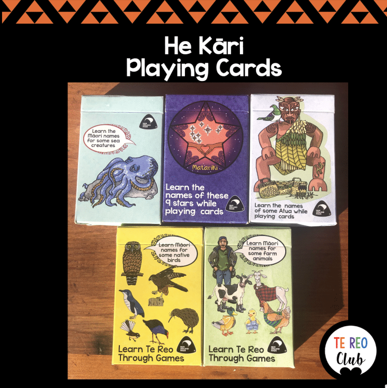 Te Reo Māori Card Games: Manu Māori-Native Birds - The Te Reo Māori ...