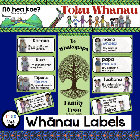Tōku Whānau Bundle - The Te Reo Māori Classroom